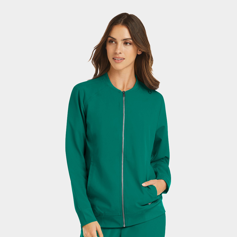 Women's Warm-Up Zip Jacket | 5061 - Dubs Scrubs - Women's & Men's ...